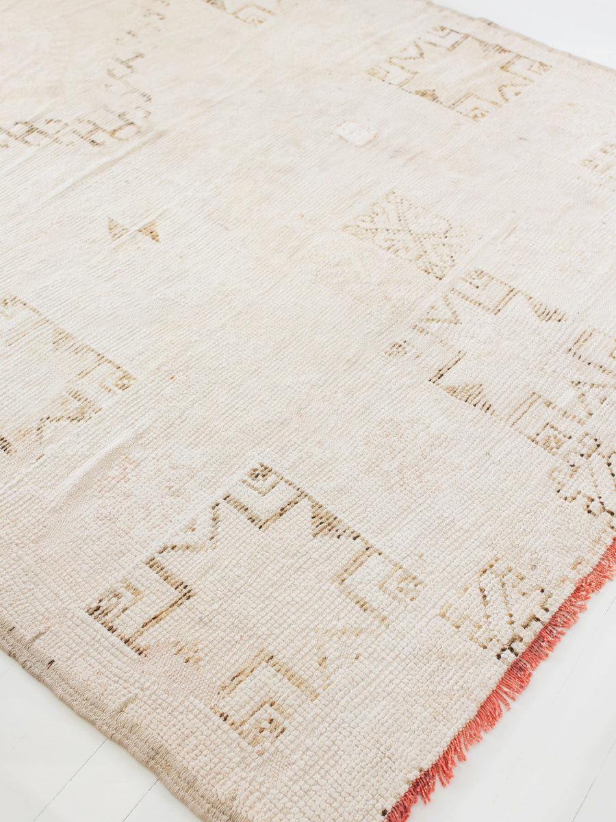 Solstice ~ Vintage Moroccan Rug – Blush & Ochre